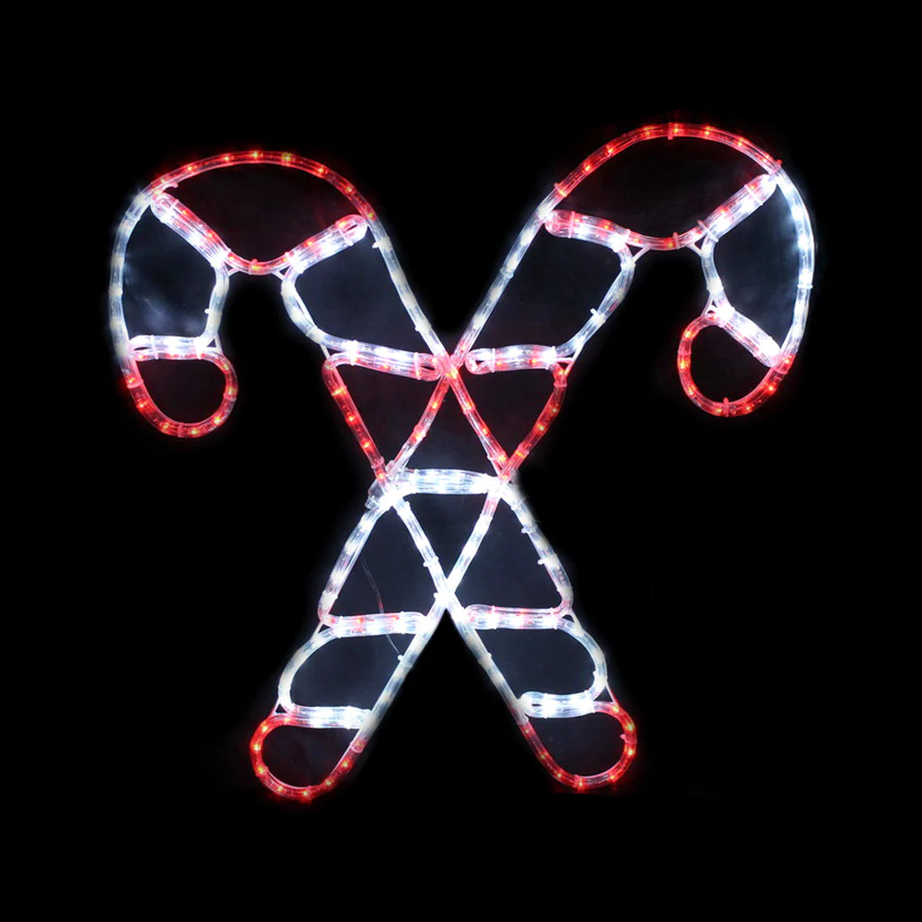 60cm LED Candy Cane Motif Light – Christmas and More Party Store