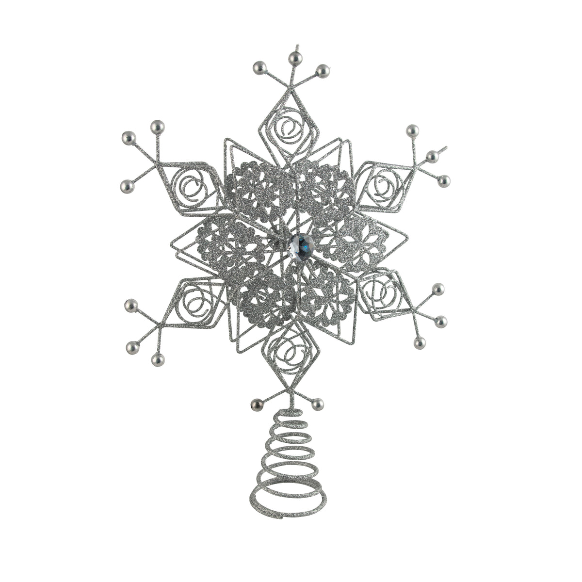 Wire Snowflake Tree Topper – Christmas and More Party Store