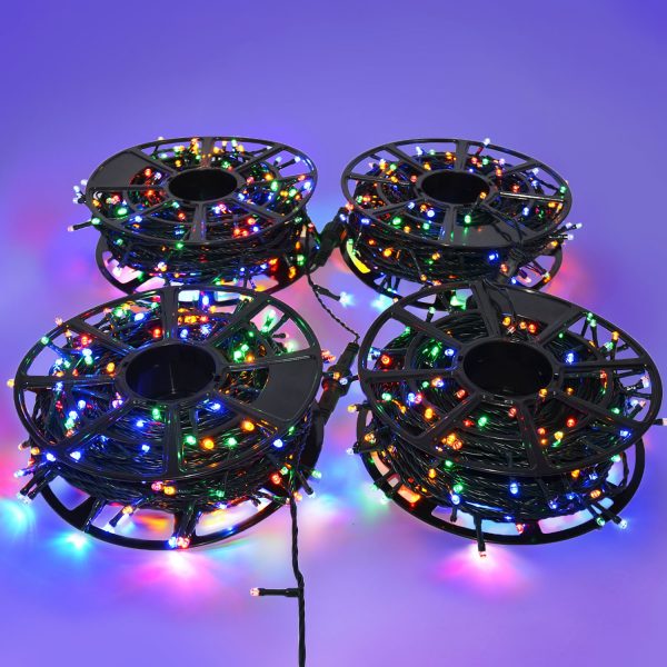 Multi- Coloured Fairy Lights 1000LED – Christmas and More Party Store